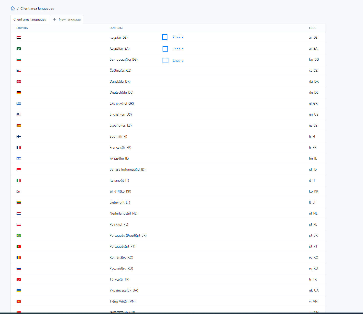 [Feature Request] Disable Automatic language detection function · Issue #1646 · FOSSBilling ...