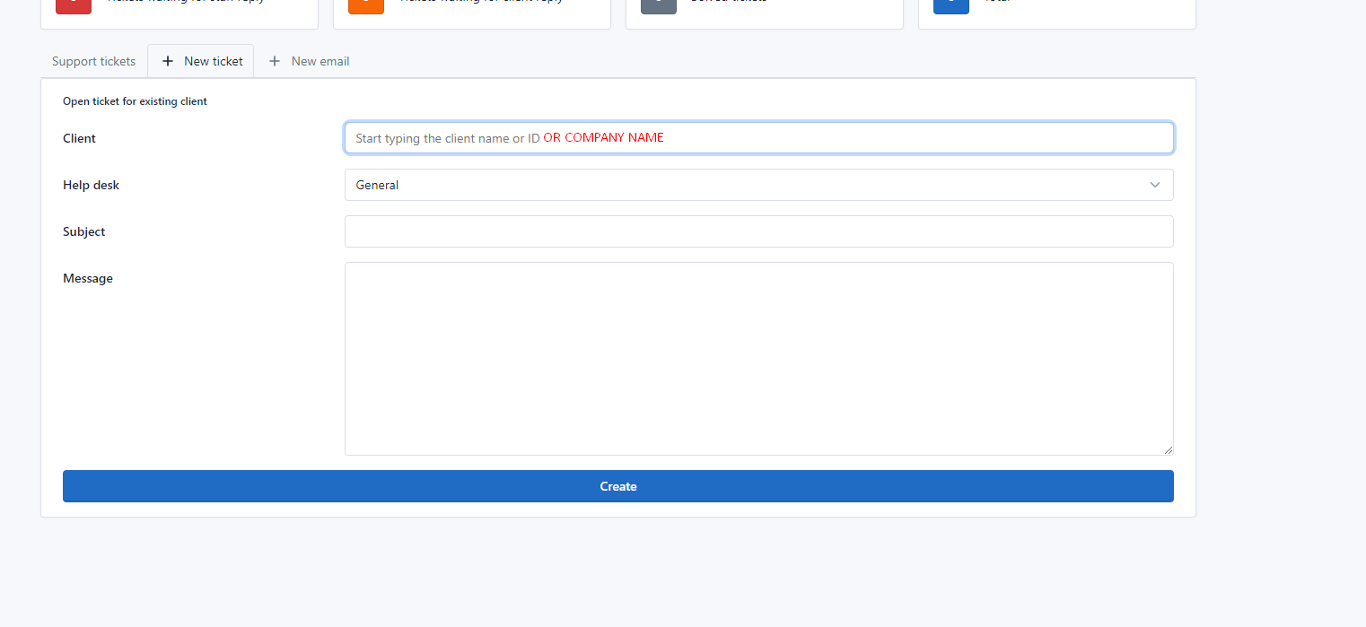 [Feature Request] - Company name in client search bars · Issue #1686 · FOSSBilling/FOSSBilling ...