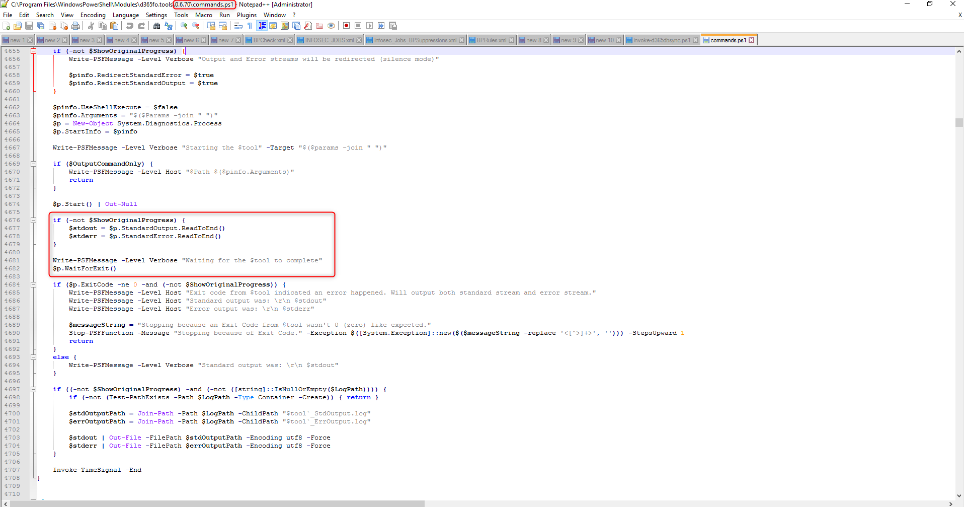 [QUESTION] How catch DBSync error · Issue #581 · d365collaborative/d365fo.tools · GitHub