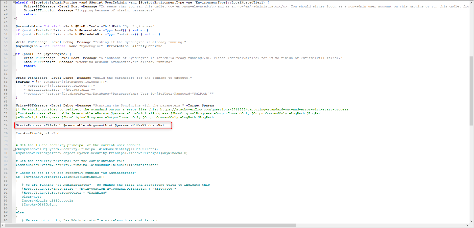[question] How Catch Dbsync Error · Issue 581 · D365collaborative D365fo Tools · Github
