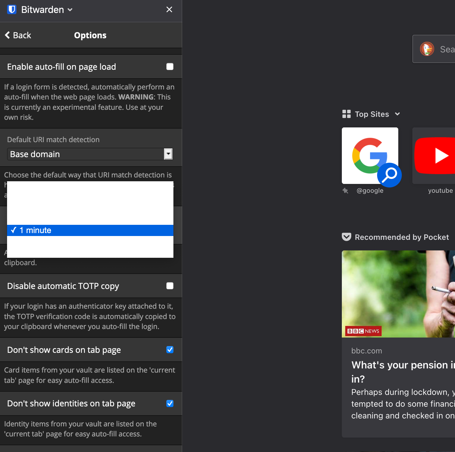 Firefox - vault in sidebar mode - drop-down lists not rendered correctly · Issue #1700 ...