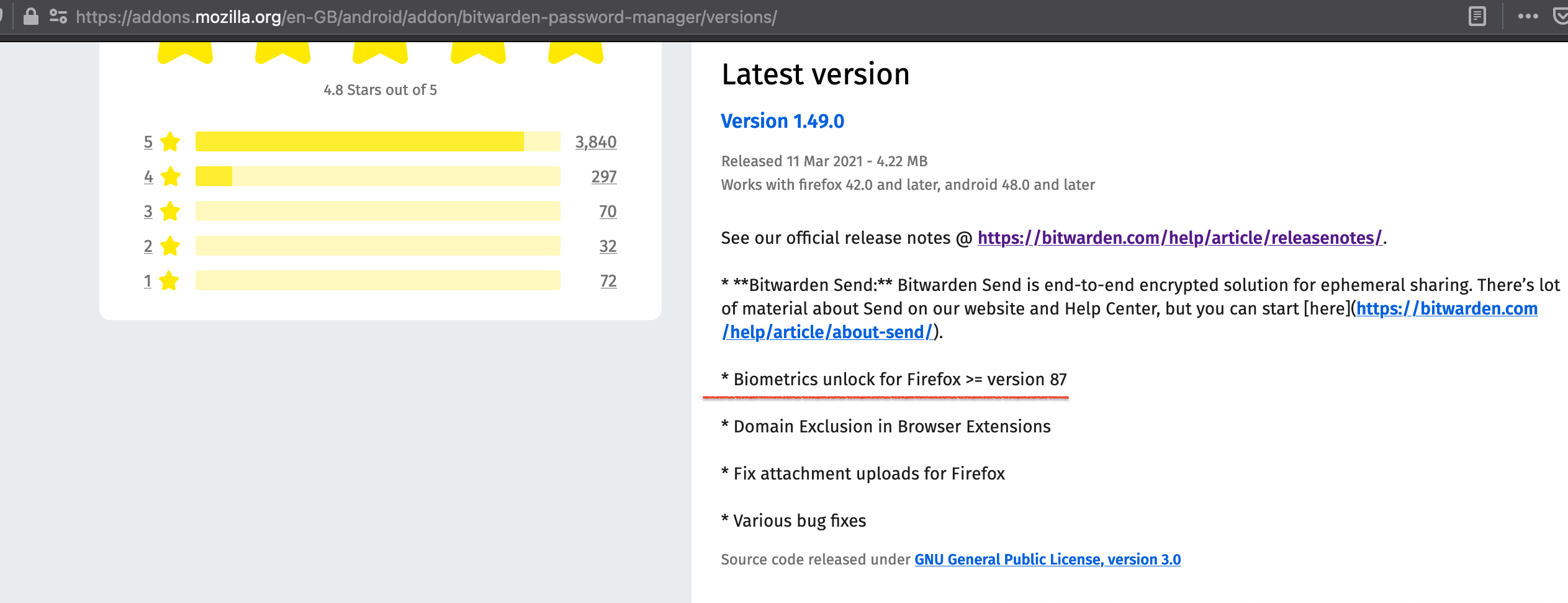 Biometric unlock option not available in Firefox extension · Issue #1703 · bitwarden/clients ...