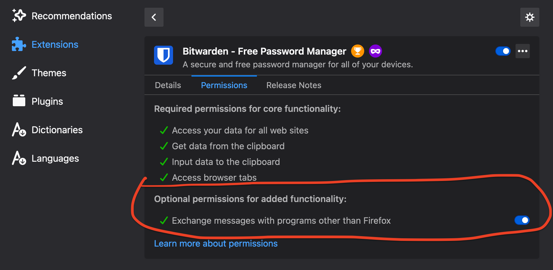Biometric unlock option not available in Firefox extension · Issue #1703 · bitwarden/clients ...