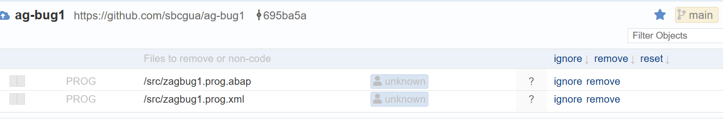Duplicated files (in different sub/packages) is not processed properly · Issue #4393 · abapGit ...