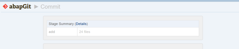 Commit Page Update follow up [repo header missing] · Issue #5079 · abapGit/abapGit · GitHub