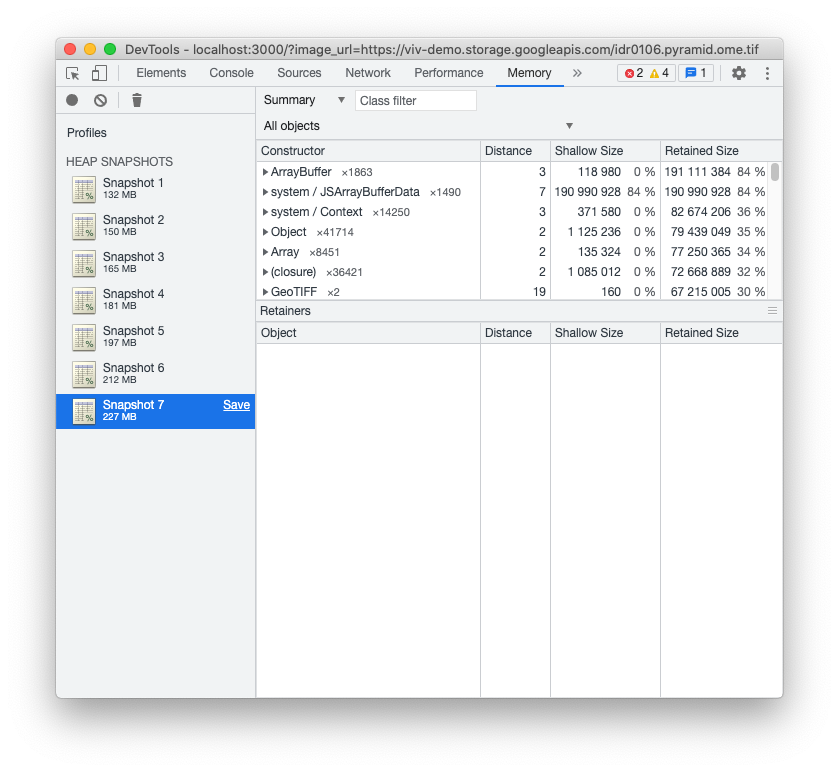 Image tiles from previous layers are retained, increasing the heap size · Issue #504 · hms-dbmi ...