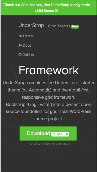 Homepage content hidden in mobile view · Issue #841 · understrap/understrap · GitHub