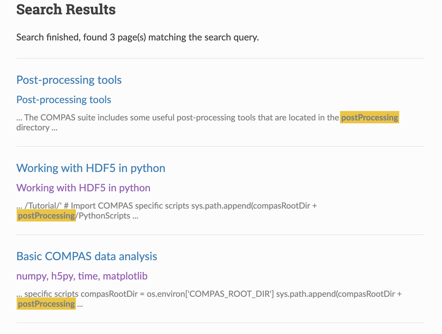 Documentation refers to outdated directory structure · Issue #1009 · TeamCOMPAS/COMPAS · GitHub