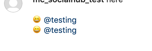 Instagram usernames followed by emoji should be linkified · Issue #290 · gregjacobs/Autolinker ...