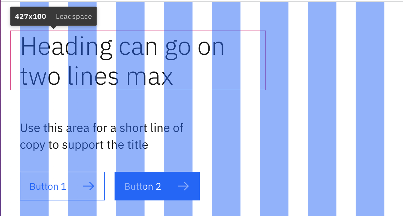 [lead-space]: Header sitting on grid · Issue #9843 · carbon-design ...