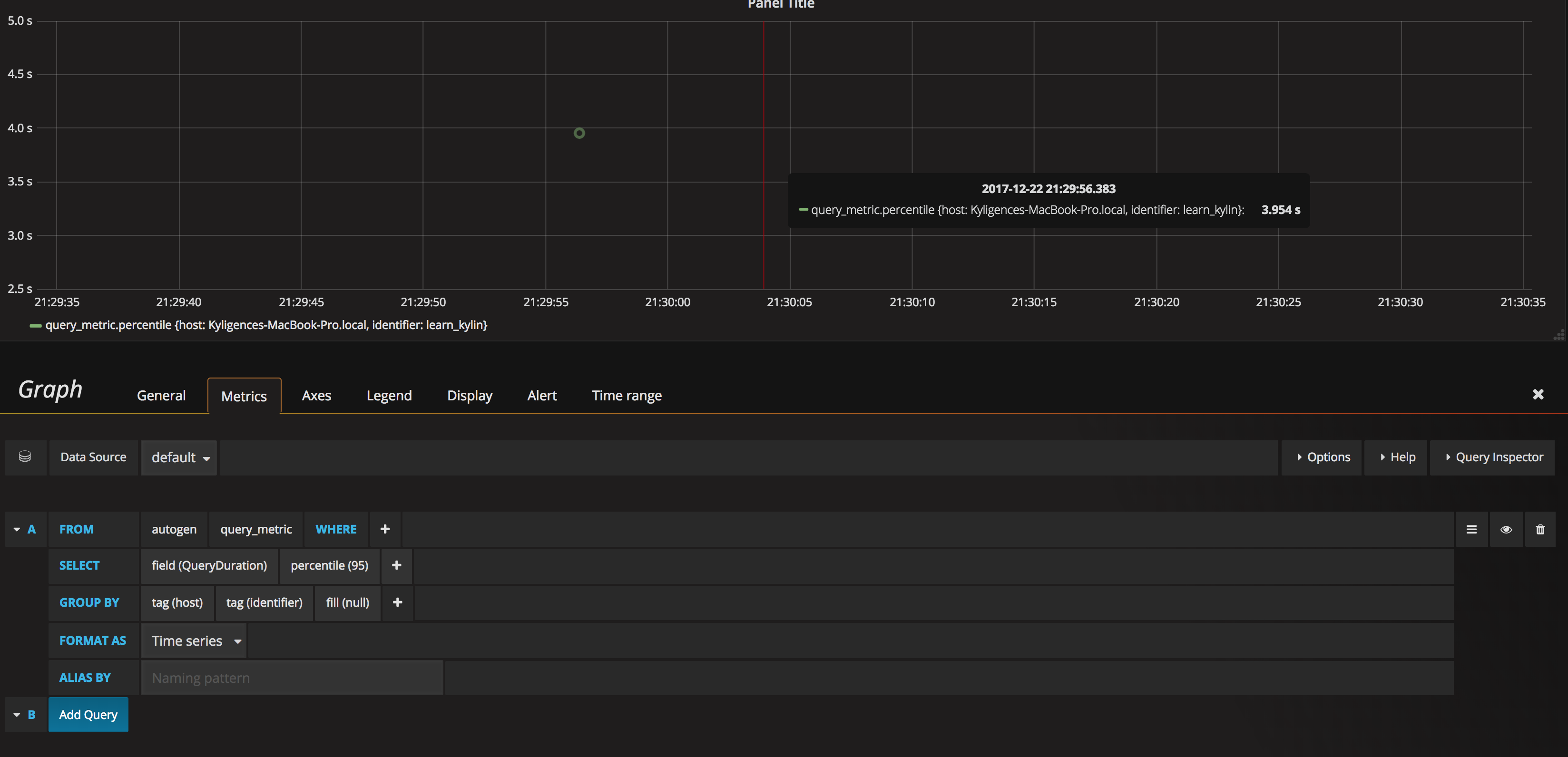 InfluxDB: percentile aggregation function · Issue #924 · grafana/grafana · GitHub