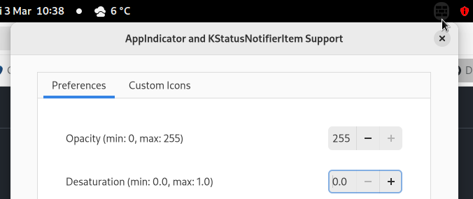 Desaturation Not Working · Issue 404 · Ubuntu Gnome Shell Extension Appindicator · Github