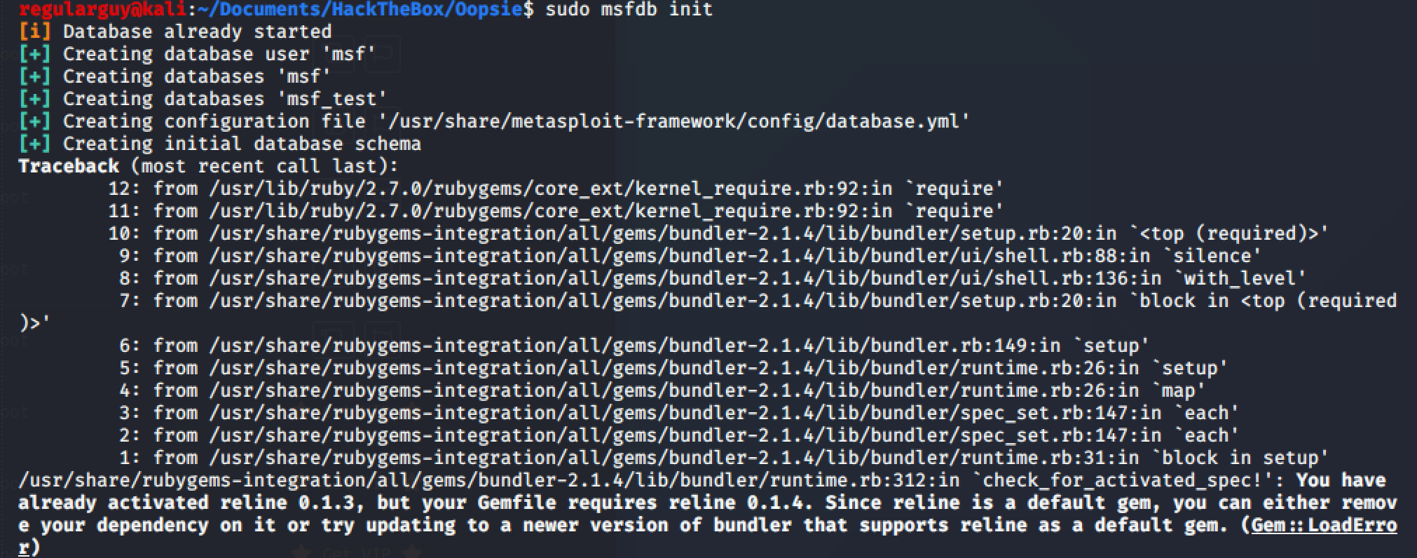 ruby 2.7.1p83--warning: deprecated Object#=~ is called on Integer; it always returns nil · Issue ...