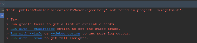 生成的aar依赖包不能上传到本地目录 · Issue #9 · theCakeOfCupid/ModuleManager · GitHub
