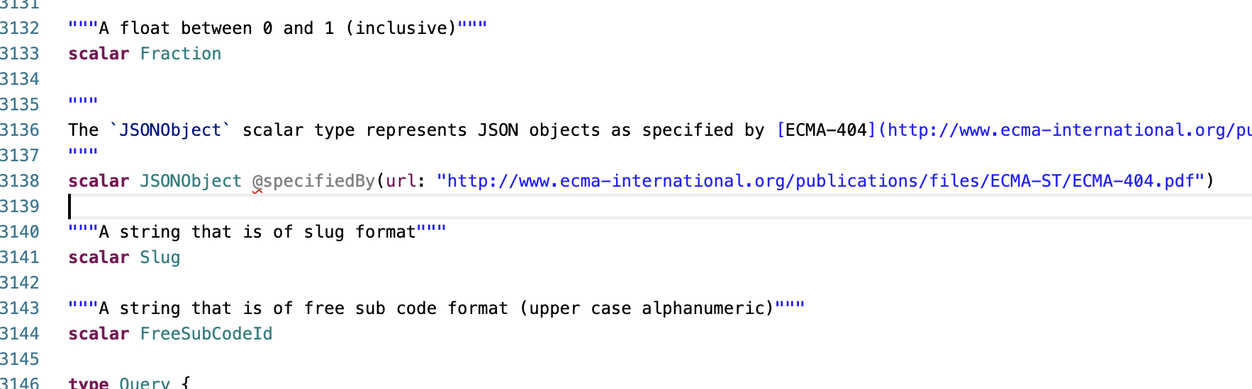 @specifiedBy is not "valid schema" for graphQL · Issue #9437 ...