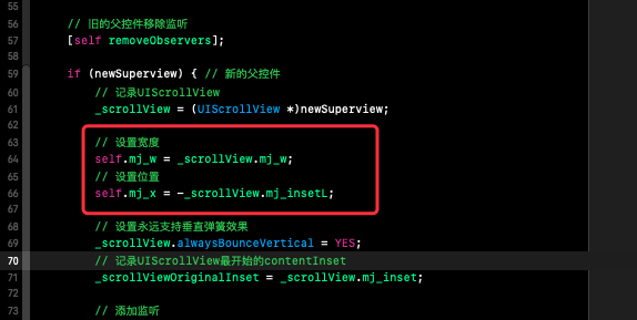 scrollView 设置 contentInset 的left和right，但是 MJRefreshComponent 的没有及时更新位置 · Issue #1541 ...