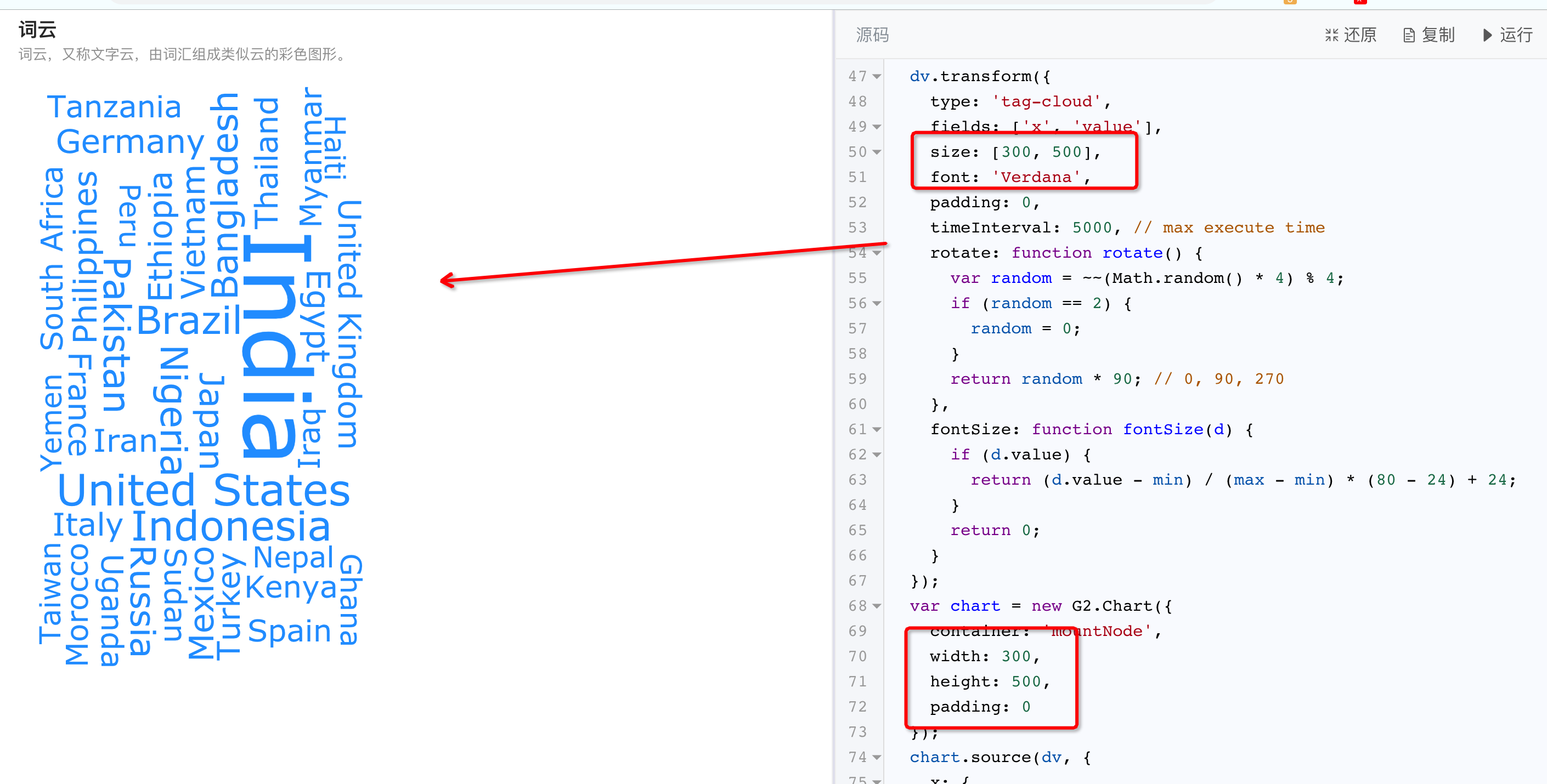 词云图绘制问题 · Issue #1084 · antvis/G2 · GitHub