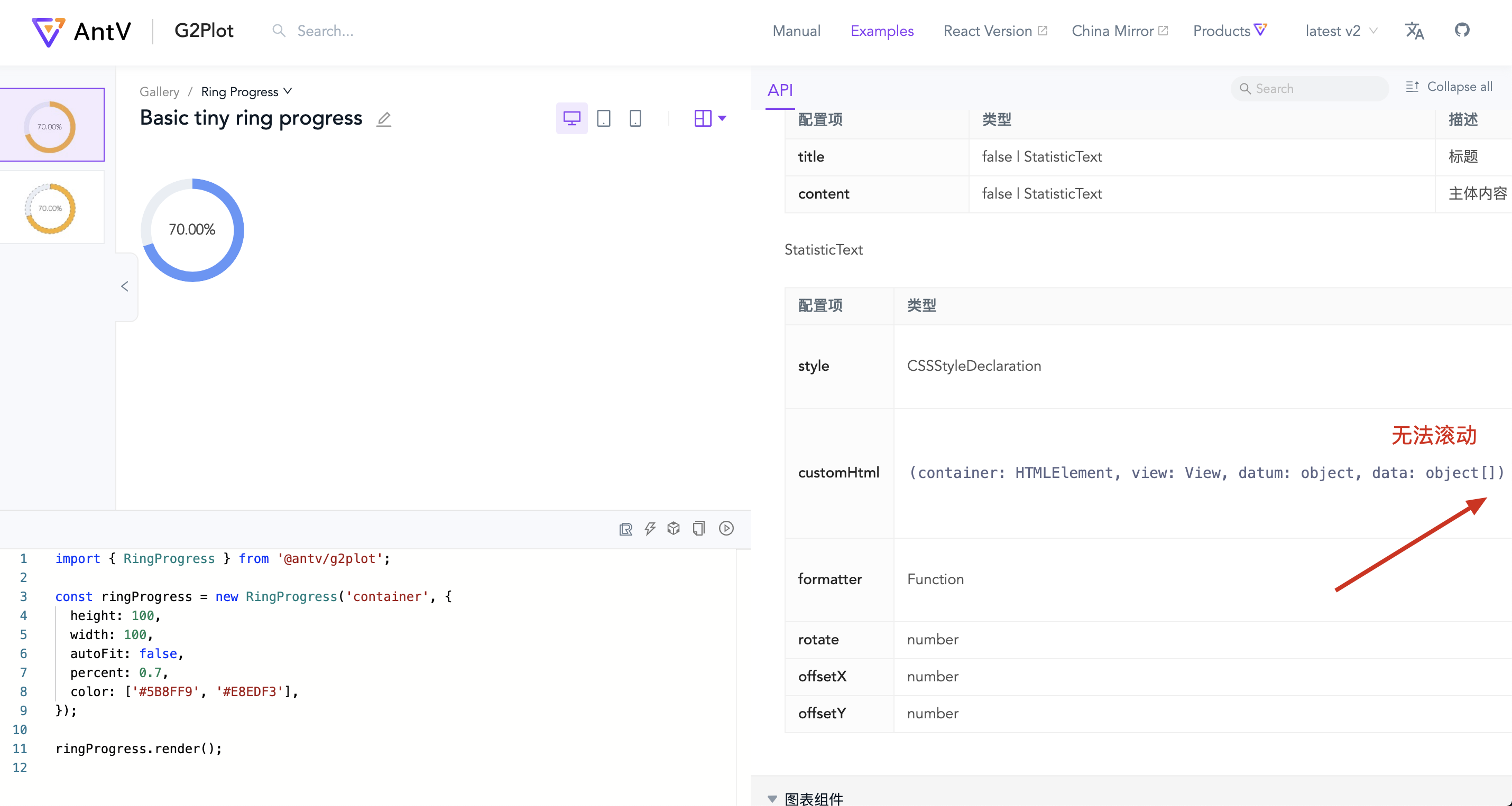 【反馈】v2 网站和文档问题汇总 · Issue #1657 · antvis/G2Plot · GitHub