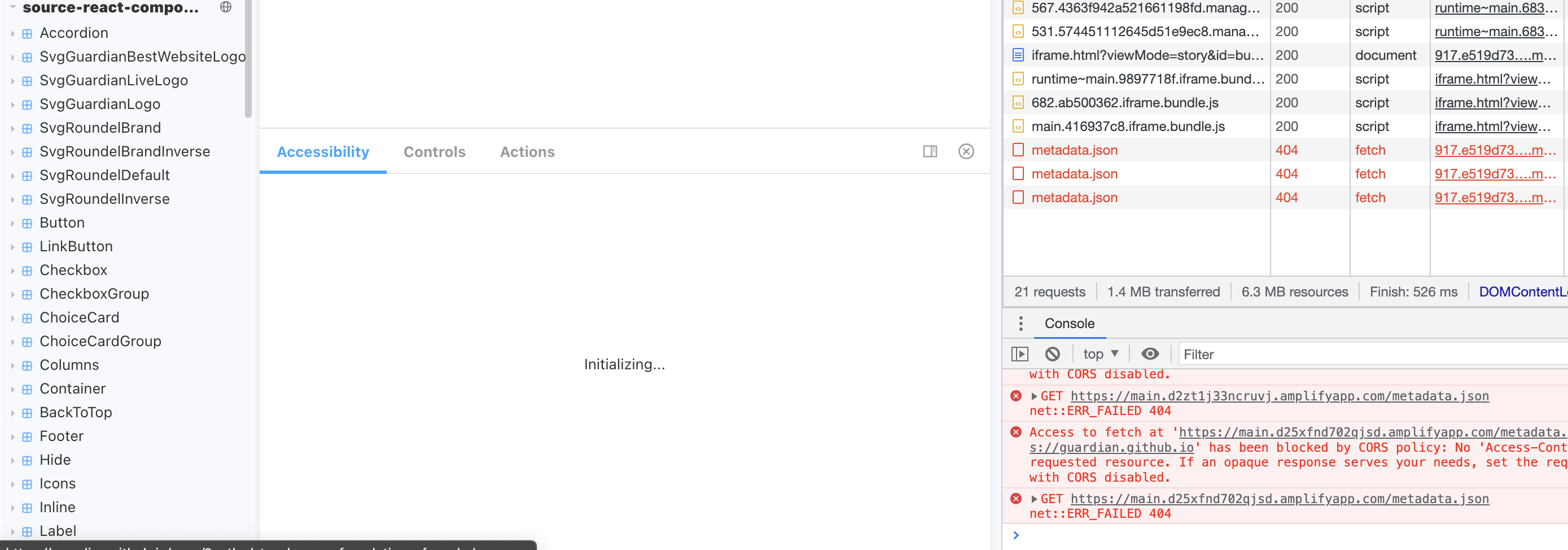 Investigate problems with composed Storybook · Issue #238 · guardian/csnx · GitHub