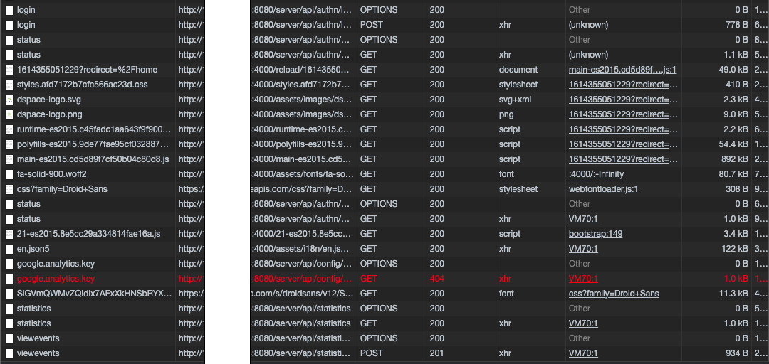 Unable to login/create session when dspace 7 angular is in production mode · Issue #1036 ...