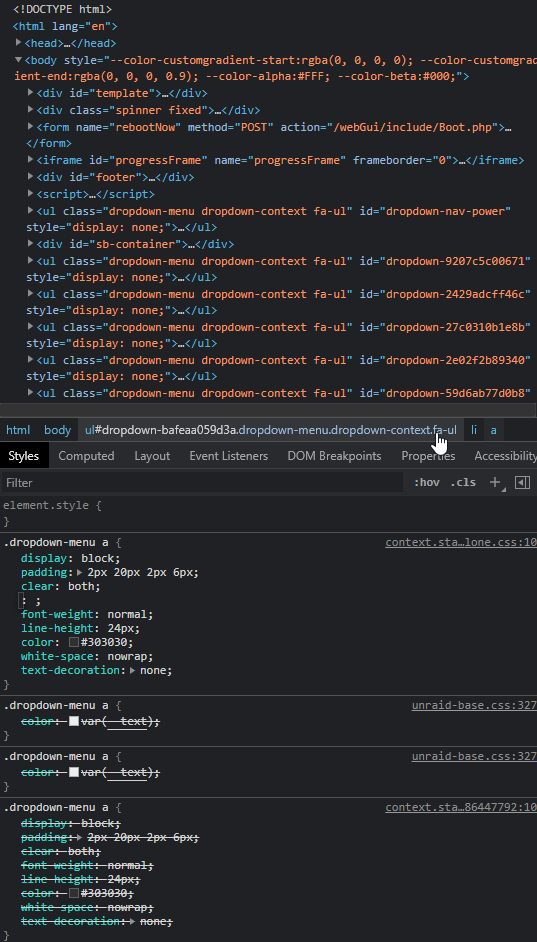 Pixelated banner unraid after adding custom theme · Issue #165 · themepark-dev/theme.park · GitHub