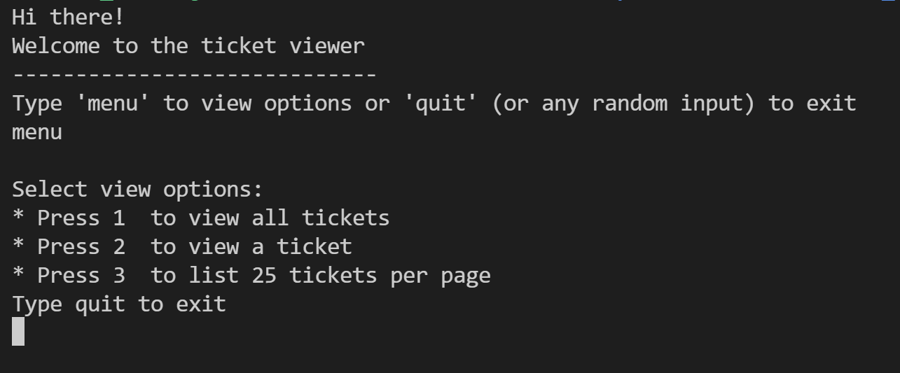 Github Nikhith Sannidhi Ticket Viewer