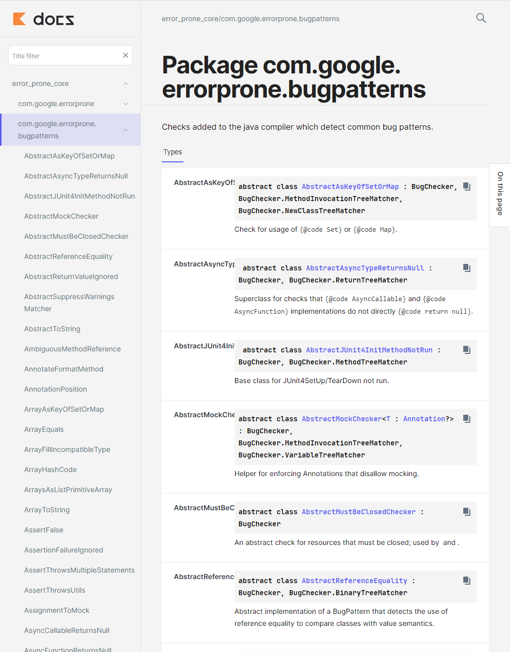 Better Handling Of Names Overflow On Single Platform · Issue 1563 · Kotlin Dokka · Github