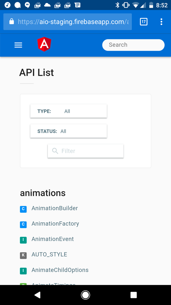 Aio Fix Alignment Of Api Filters In Narrow View · Issue 17395 · Angular Angular · Github