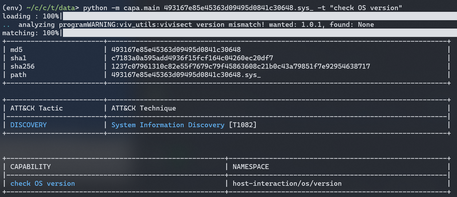fail to analyze DriverEntry and other recognized library functions · Issue #564 · mandiant/capa ...