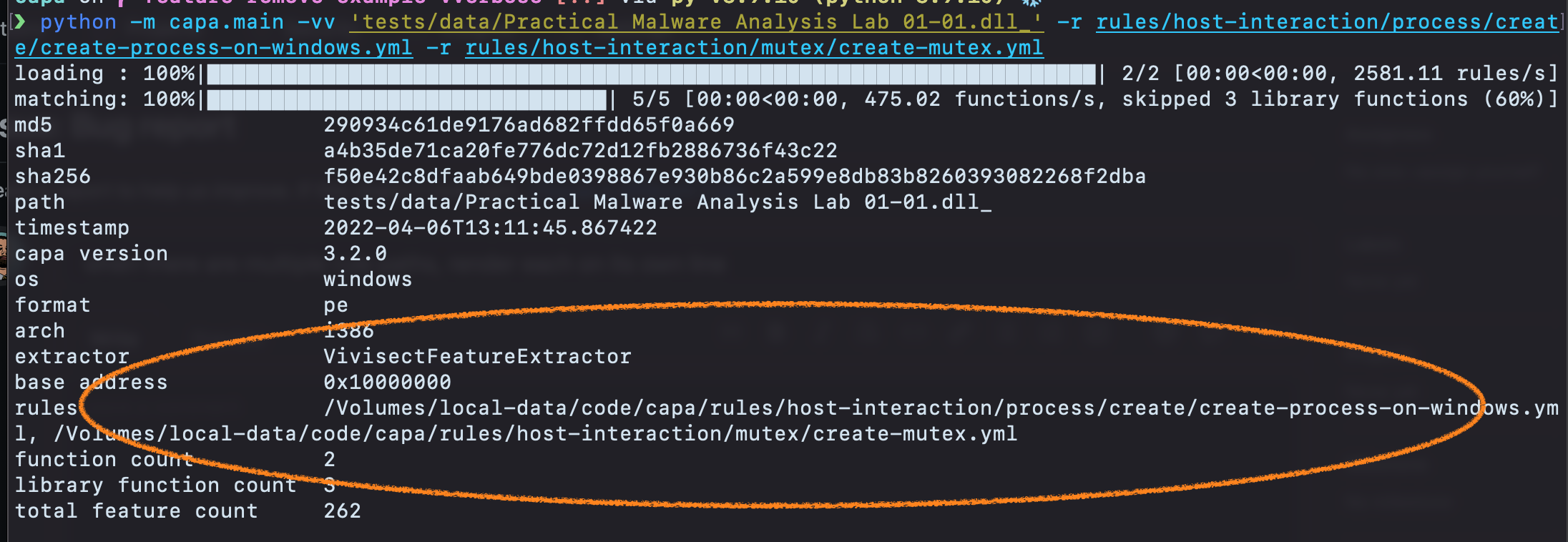 when there are multiple rule paths, render each on its own line · Issue #971 · mandiant/capa ...