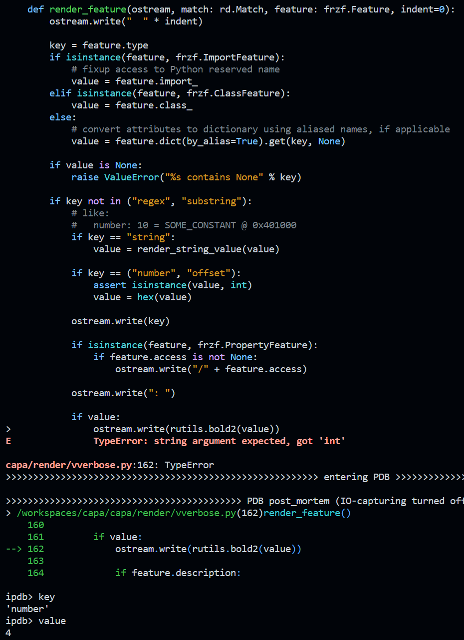 Vverbose Renderer Missing For Offset · Issue 1215 · Mandiant Capa · Github