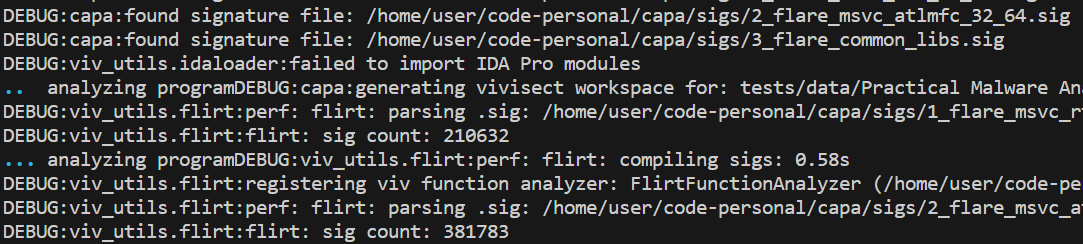 If In Debug Mode Disable Spinner · Issue 1636 · Mandiant Capa · Github