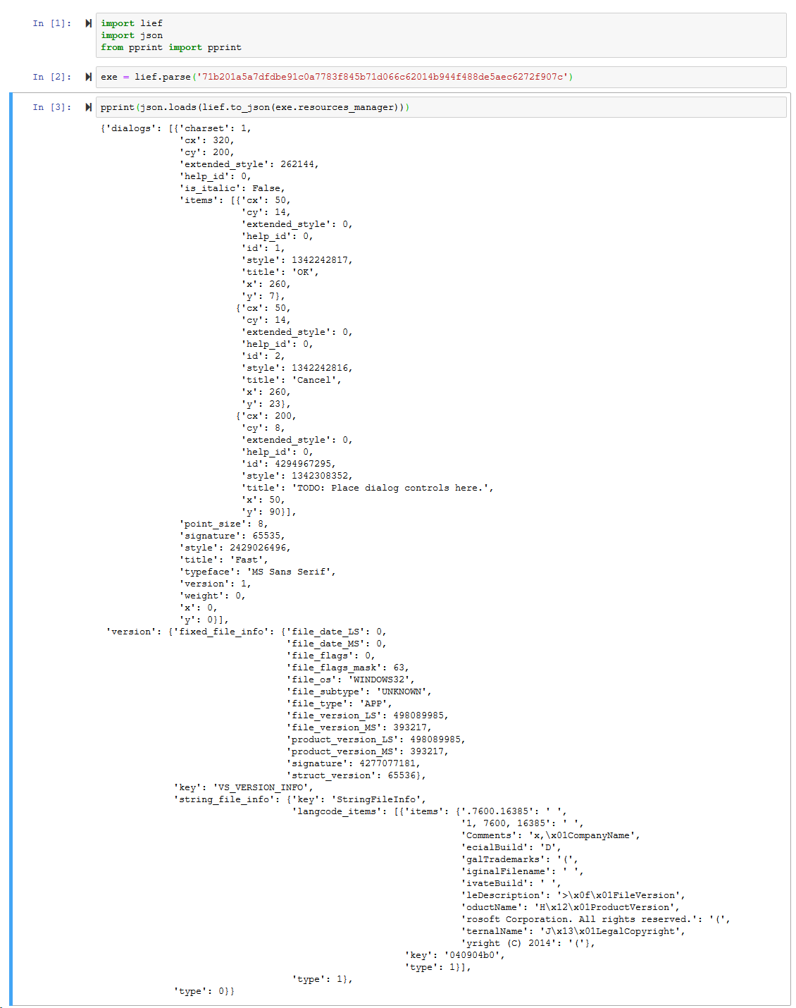 Pe Resources Parsed Incorrectly · Issue 245 · Lief Project Lief · Github