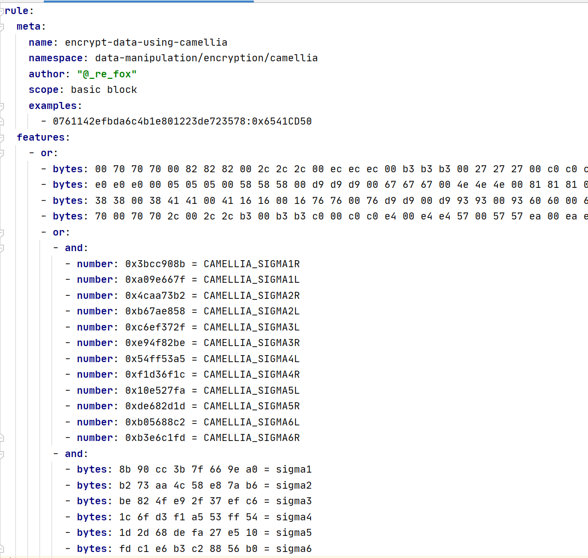 FN: encrypt-data-using-camellia - 112f9f0e8d349858a80dd8c14190e620 ...