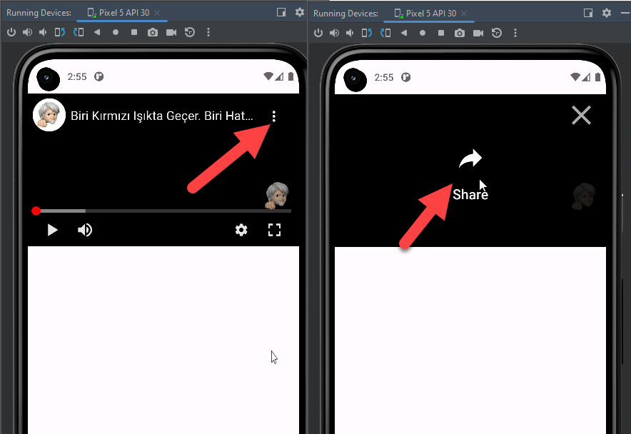 I have a Question - videos can only be watched from within the ...