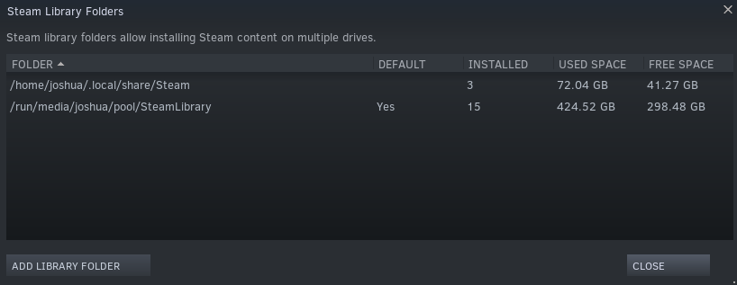 lutris beta: Steam runners show only games installed in steam default home directory · Issue ...