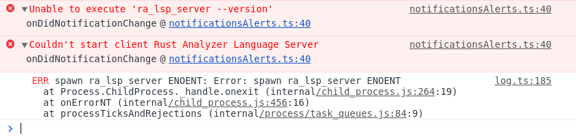 Extension doesn't download the language server binary · Issue #3095 · rust-lang/rust-analyzer ...