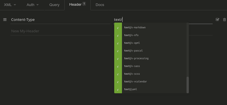 [Bug] Content Type text/xml not present · Issue #649 · Kong/insomnia · GitHub