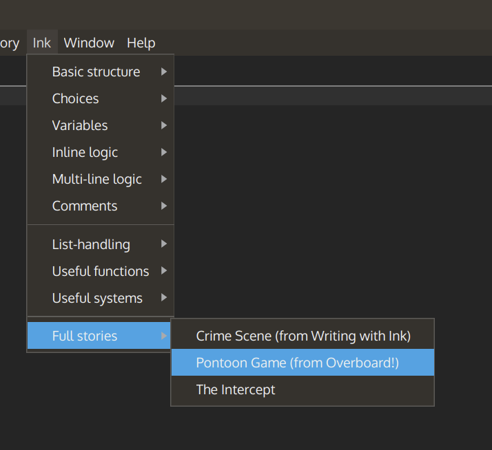 Inky first run should start with a demo story! :) · Issue #189 · inkle/inky · GitHub