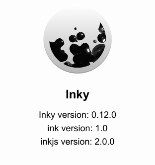 Ink version issue · Issue #174 · inkle/inky · GitHub