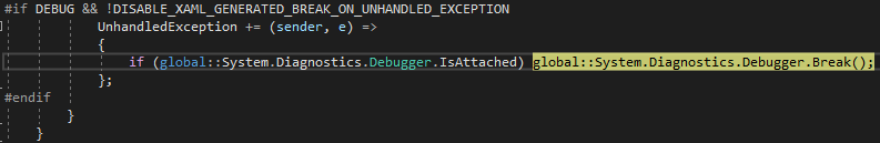 [Bug] DISABLE_XAML_GENERATED_BREAK_ON_UNHANDLED_EXCEPTION when adding a CollectionView · Issue ...