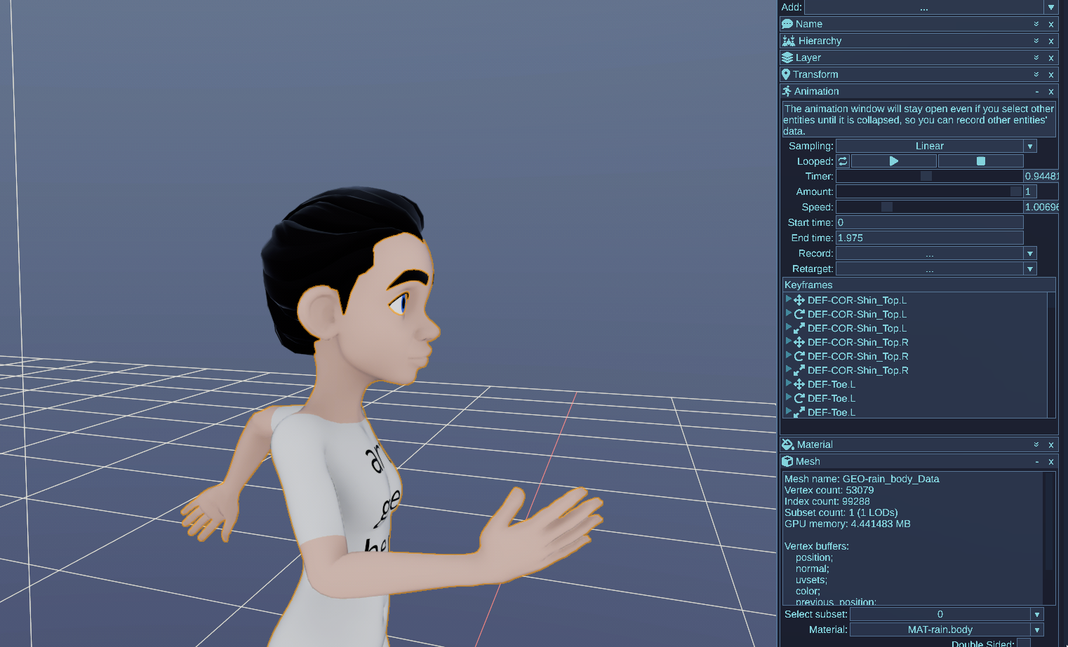 Animation blending amount strange behavior · Issue #642 · turanszkij/WickedEngine · GitHub