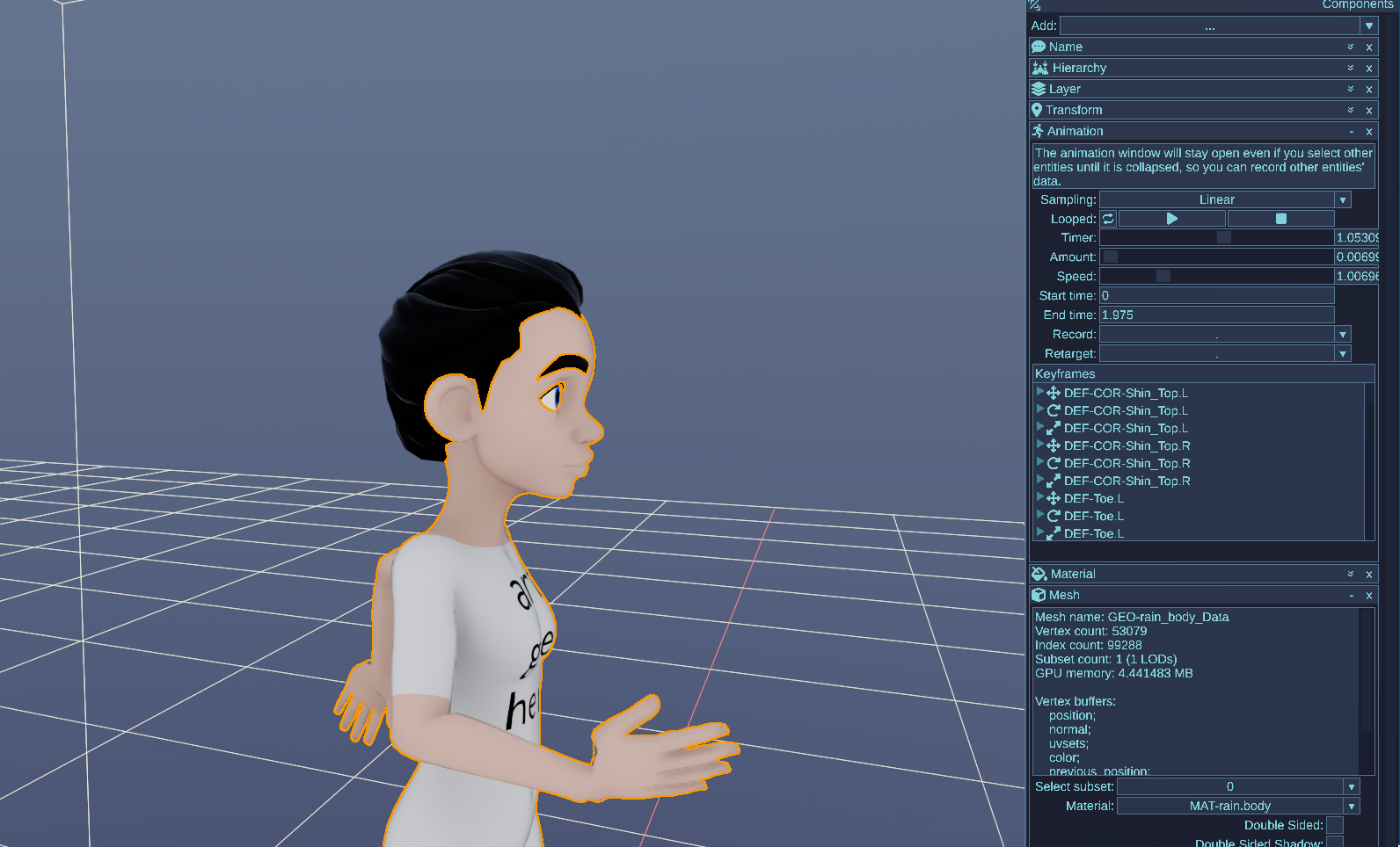 Animation blending amount strange behavior · Issue #642 · turanszkij/WickedEngine · GitHub