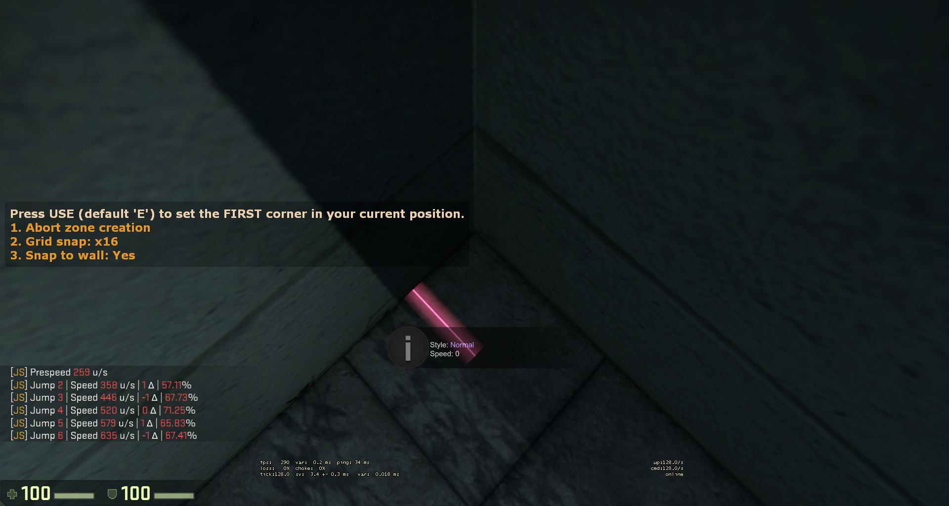 Wall snapping not working as intended · Issue #375 · shavitush/bhoptimer · GitHub