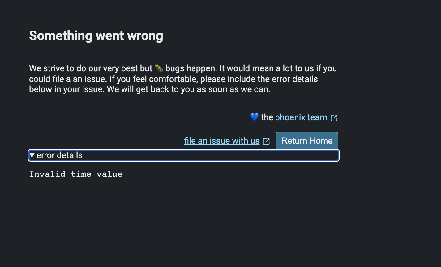 [BUG] phoenix fails to launch due to invalid time value error · Issue #841 · Arize-ai/phoenix ...
