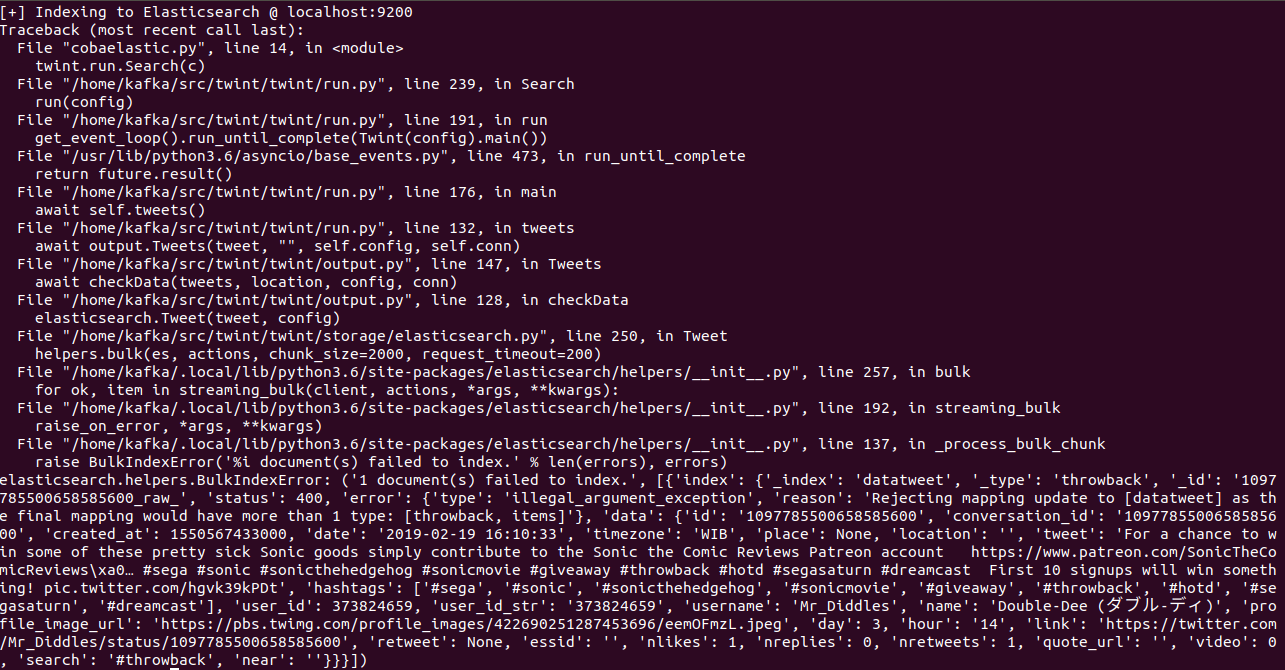 Elasticsearch type: possibility to change it · Issue #216 ...