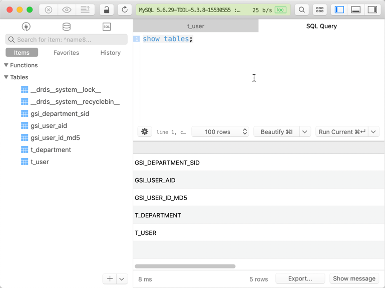 A suggestion: Keep the case of tables as listed in "show tables" command · Issue #1099 ...