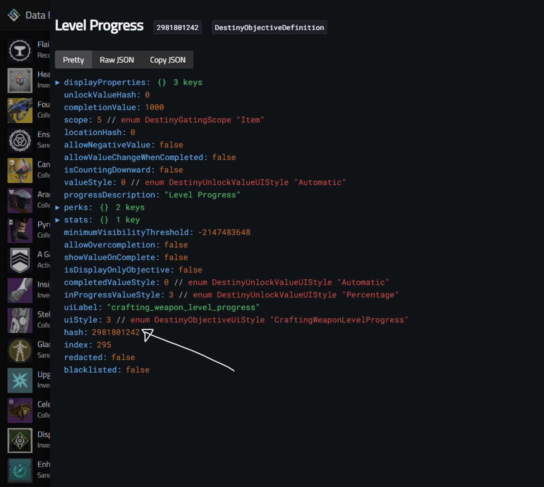 DeepSight ItemState broke on 4/19 · Issue #1650 · Bungie-net/api · GitHub