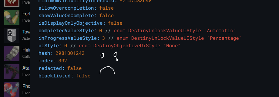 DeepSight ItemState broke on 4/19 · Issue #1650 · Bungie-net/api · GitHub