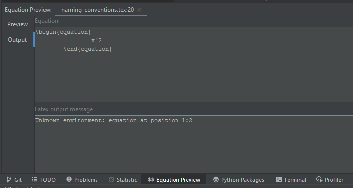 Equation Preview not working · Issue #2132 · Hannah-Sten/TeXiFy-IDEA · GitHub